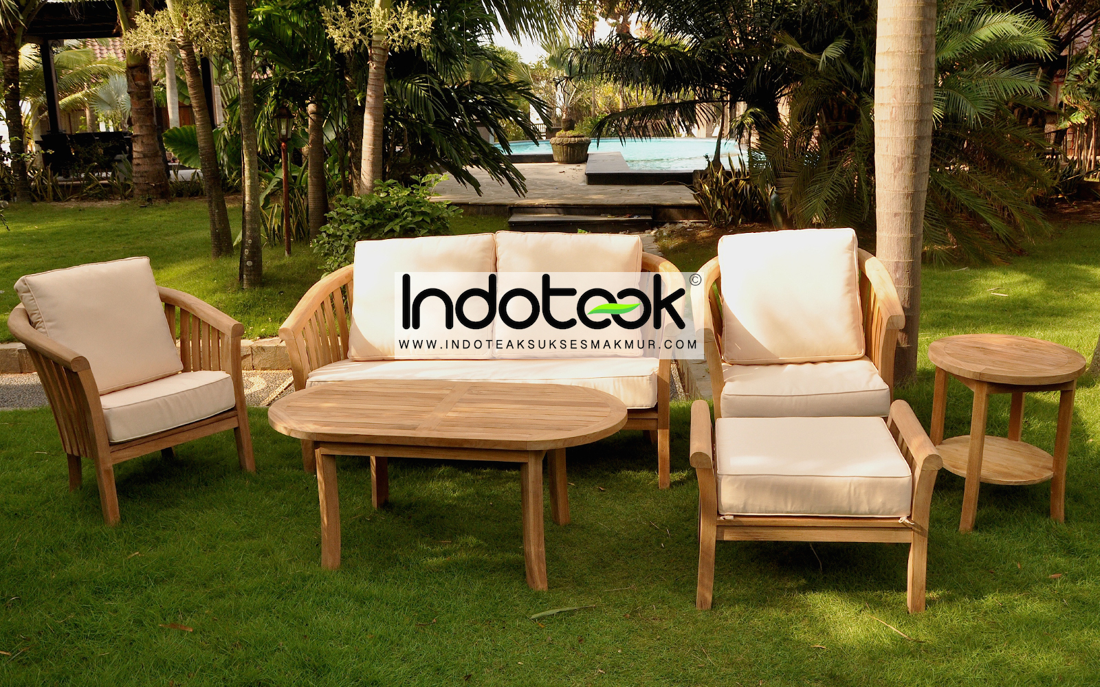 Lenong Lounge Deep Seating Chair – Indonesian Teak Outdoor Furniture ...